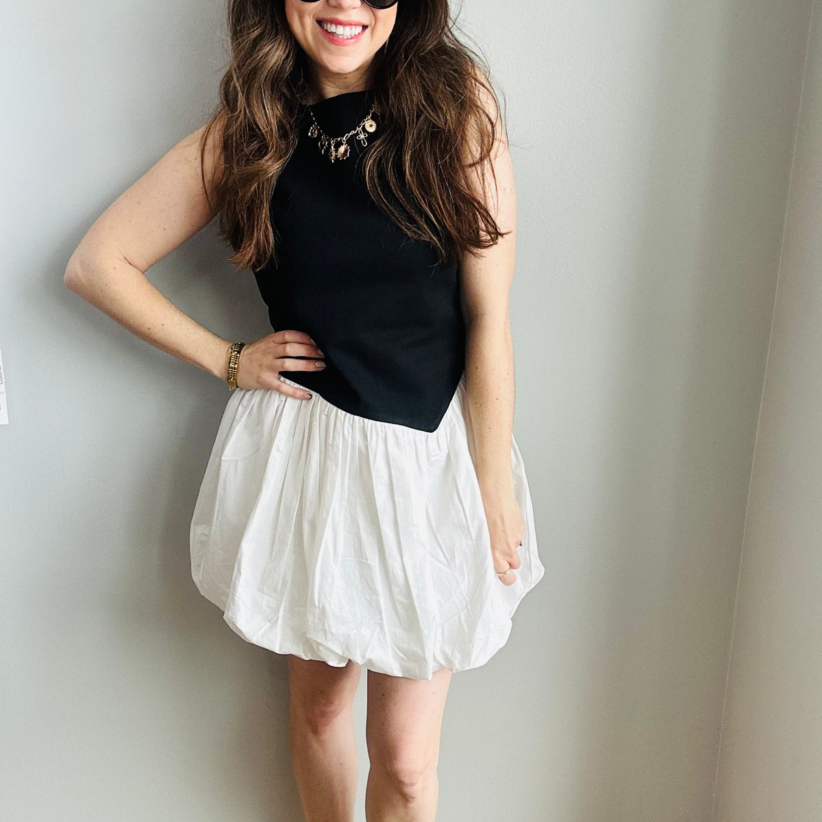 The Audrey Bubble Hem Dress – Mainstream Boutique of New Prague